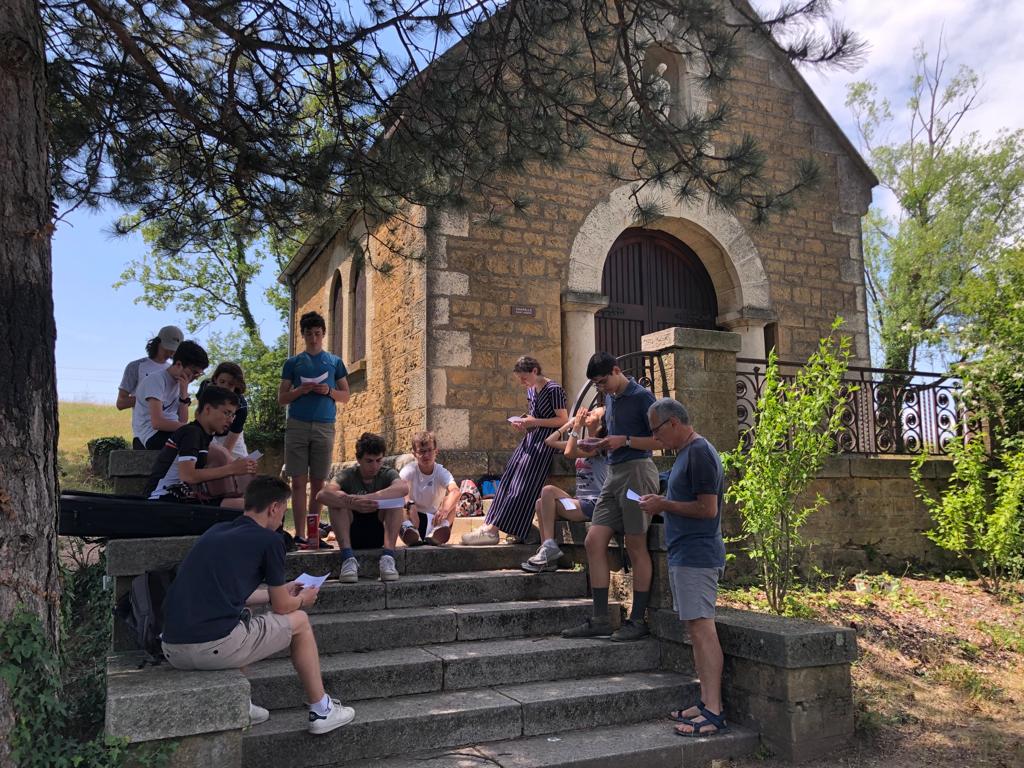 Pélé VTT à Montluzin - Institution Saint-Joseph Tassin la Demi Lune